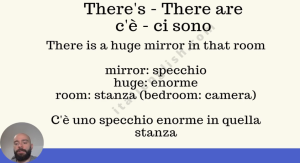 Learn "C'è" and "Ci Sono" aka "There is" and "There Are" in Italian